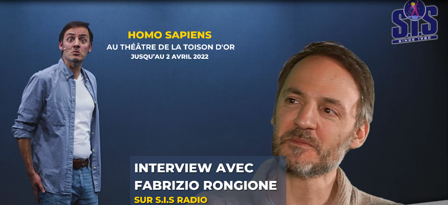 Interview avec Fabrizio Rongione - HOMO SAPIENS au Théâtre de la Toison ...